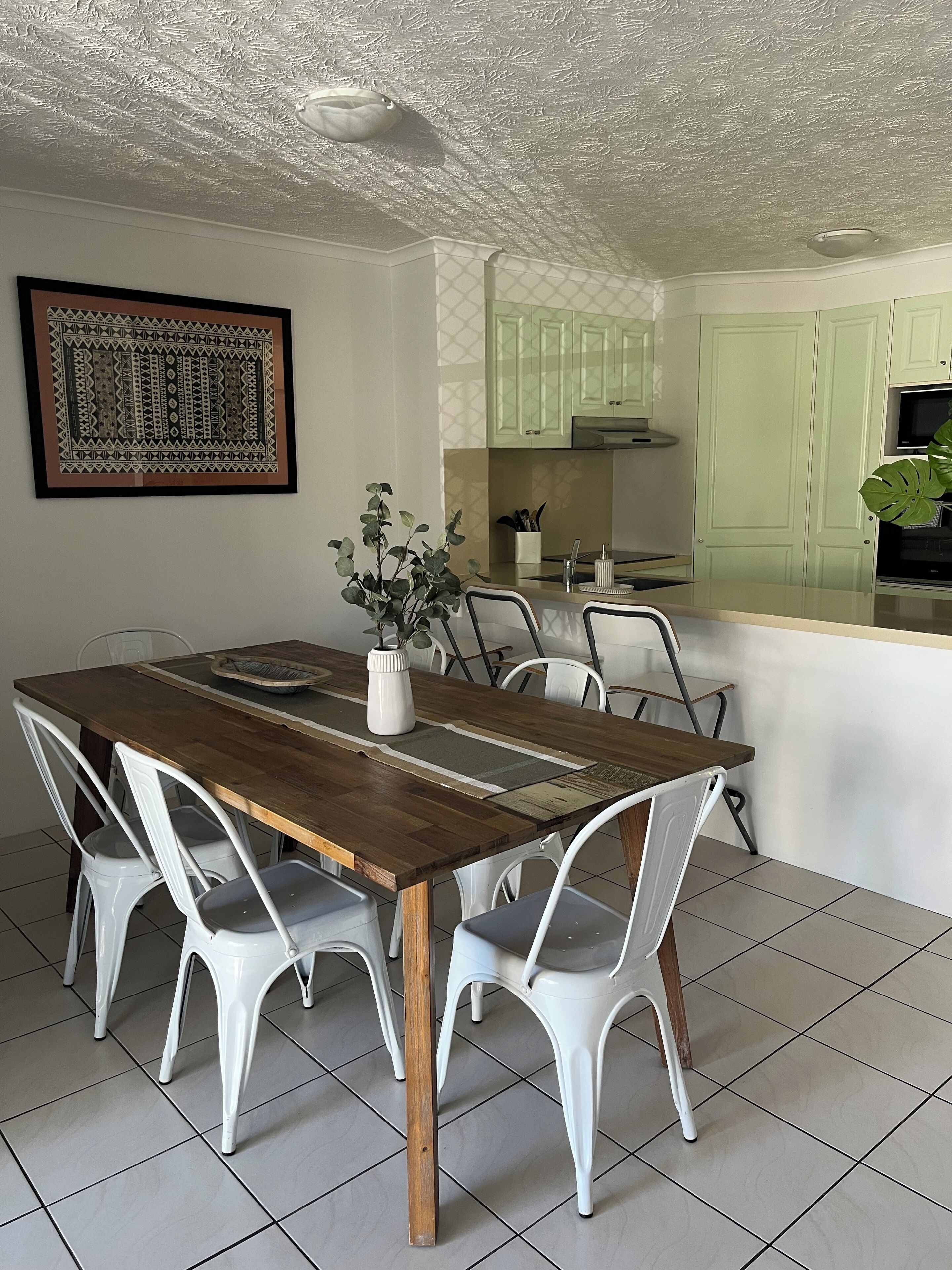 Opções para refeição no quarto