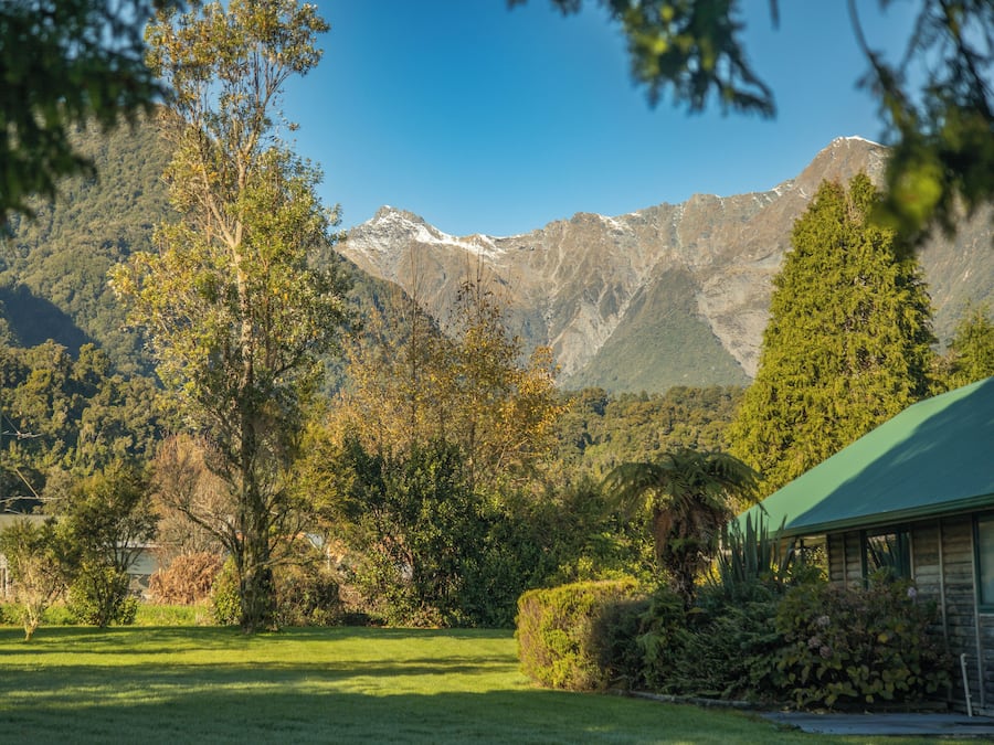 Vista para a montanha