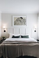 Quarto casal superior, 1 cama King (Refurbished) | Roupa de cama