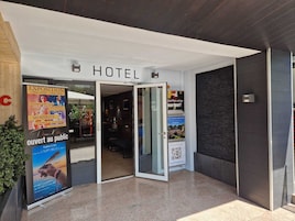 Entrada do alojamento