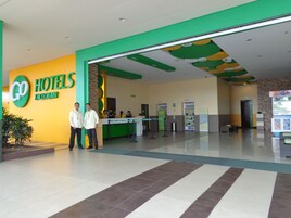 Entrada do alojamento