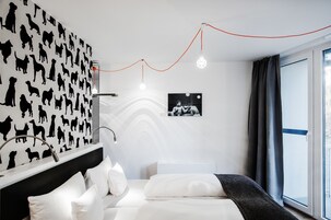 Suíte júnior, sacada | Roupas de cama premium, edredons de pluma