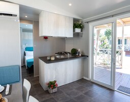 Casa Móvel, várias camas, 2 casas de banho, junto à praia (Gardenia) | Cofre no quarto, camas desdobráveis, Wi-fi grátis 