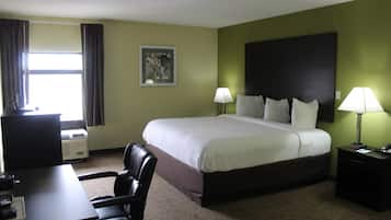 Cofre no quarto, secretária