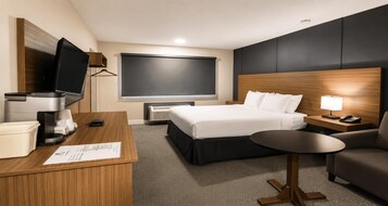 Quarto Standard, 1 cama king-size, não fumadores, frigorífico e micro-ondas
