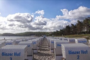 Na praia 