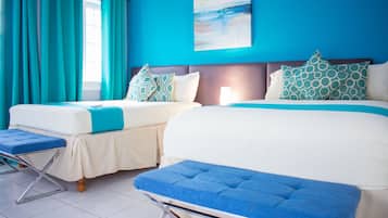Apartamento Superior, 2 quartos, 2 casas de banho, Vista para a cidade | 1 quarto, lençóis de algodão egípcio, roupa de alta qualidade