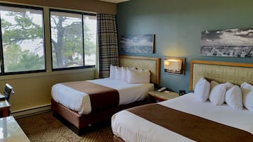 Quarto Standard, 2 camas queen-size (Partial Canyon View) | Cofre no quarto, secretária, berços/camas para crianças grátis