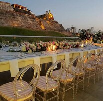 Espaço exterior para casamentos