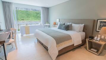 Quarto casal superluxo, 1 cama King | Vista do quarto