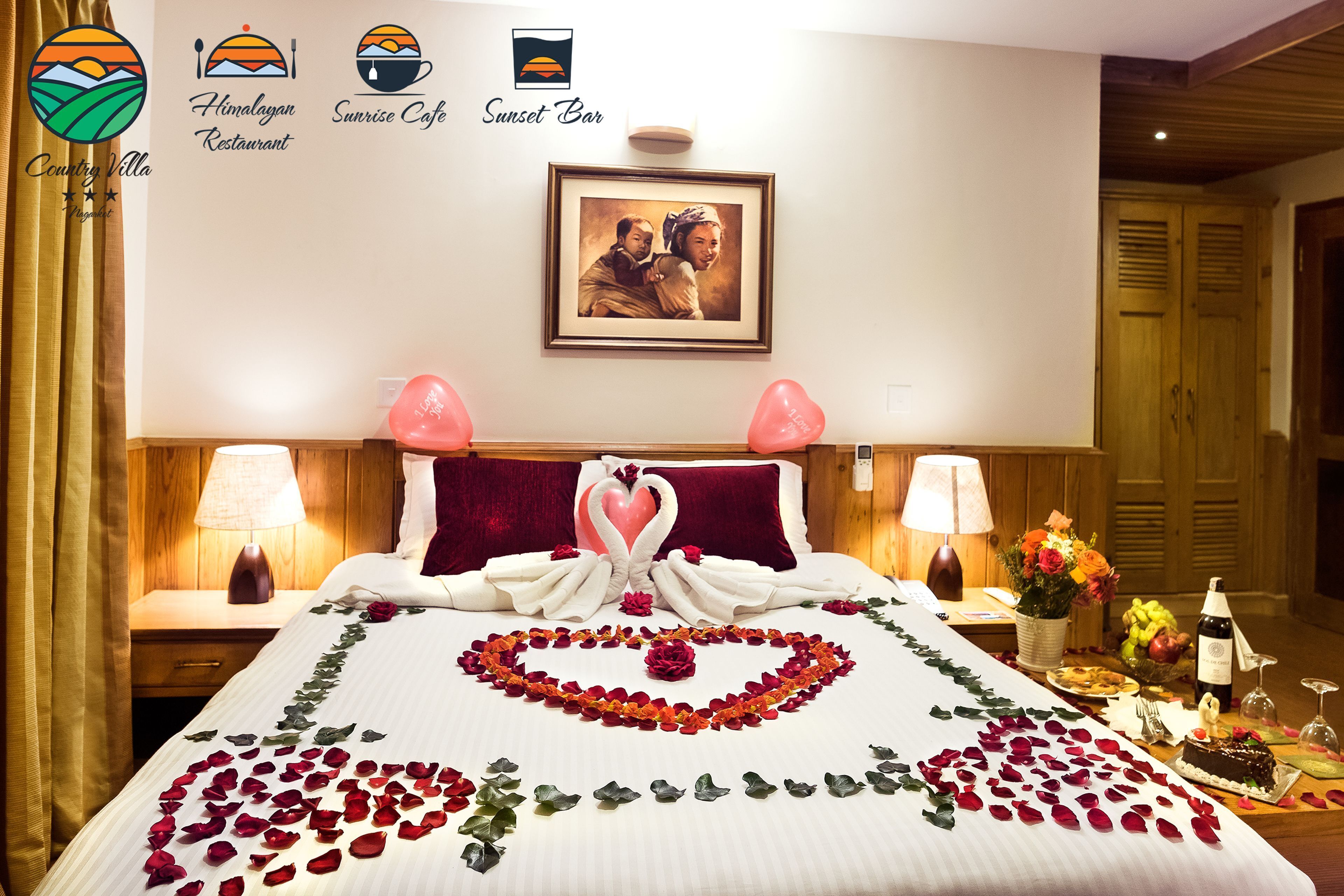 Roupas de cama premium, frigobar, cofres nos quartos