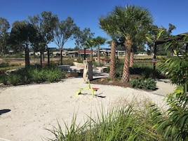 Área de recreio para crianças (ao ar livre)