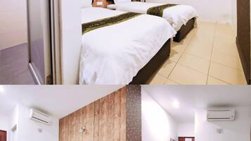 Quarto duplo standard | Escrivaninha, Wi-Fi de cortesia