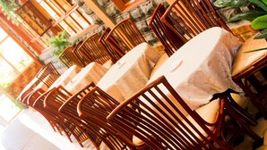 Café da manhã, almoço e jantar