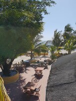 Vista para praia/oceano