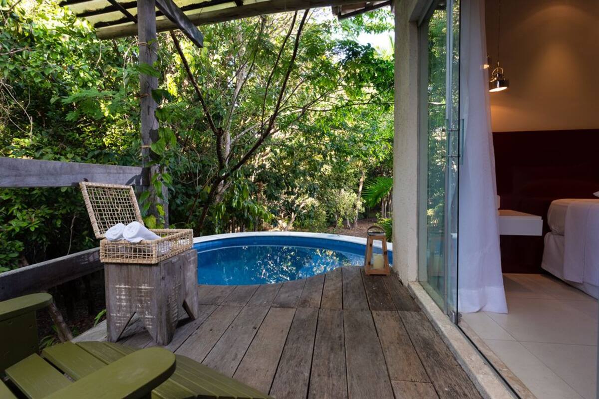 Quarto presidencial, 2 quartos, Piscina particular, Vista para o jardim (Nº 14) | Vista do quarto