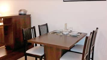 Opções para refeição no quarto