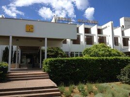 Entrada do alojamento