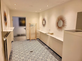 Recepção do spa