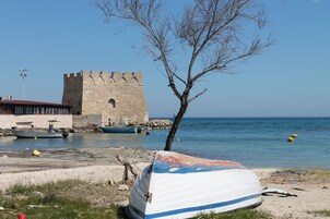 Perto da praia, autocarro grátis para a praia 