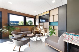 Sala de estar do lobby