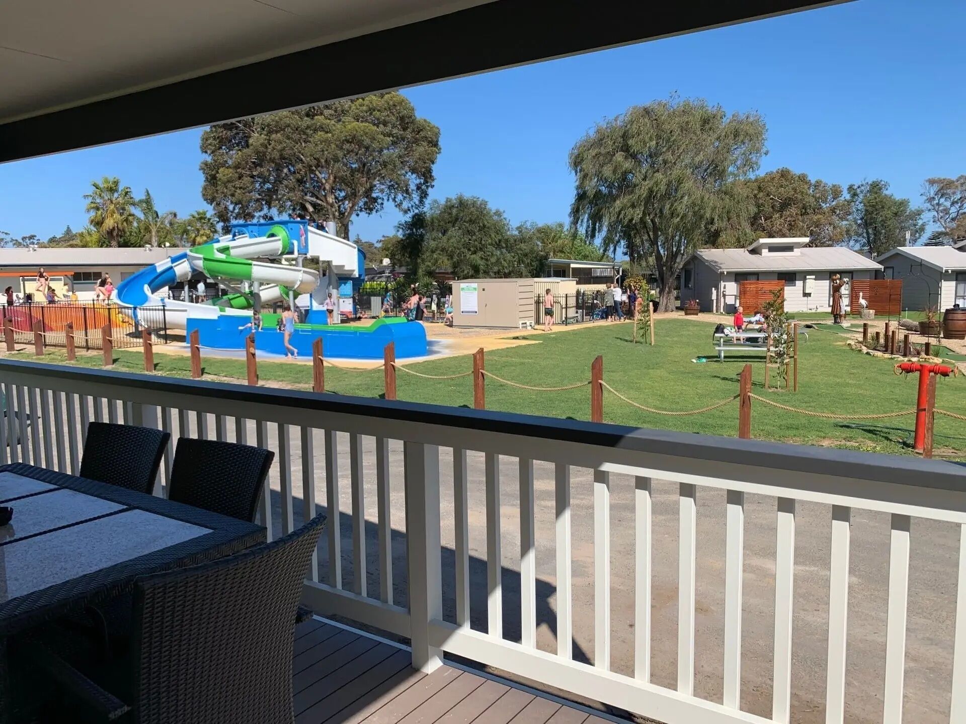 Cabana luxo, 2 quartos | Sacada