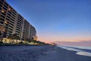 Na praia 