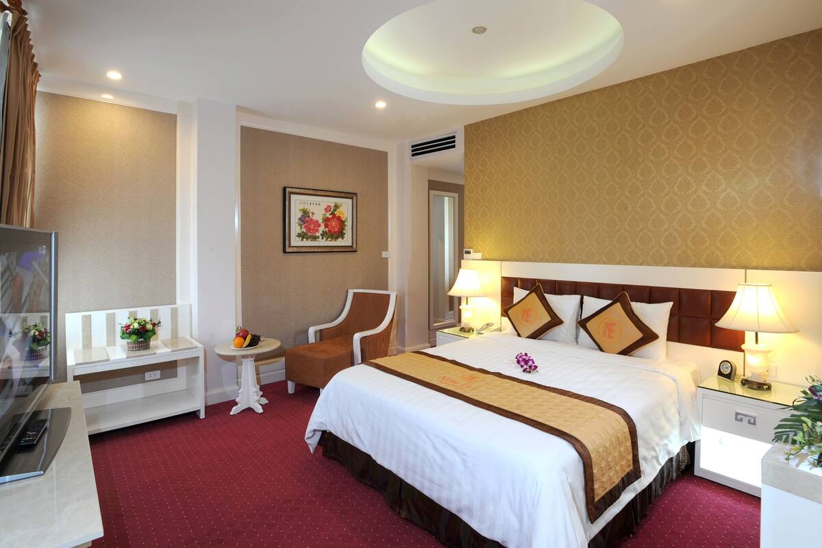 Quarto Duplo ou Twin Premier, vista para o rio | Café e/ou cafeteira