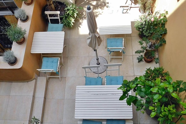 Quarto Duplo Superior | Vista para o pátio