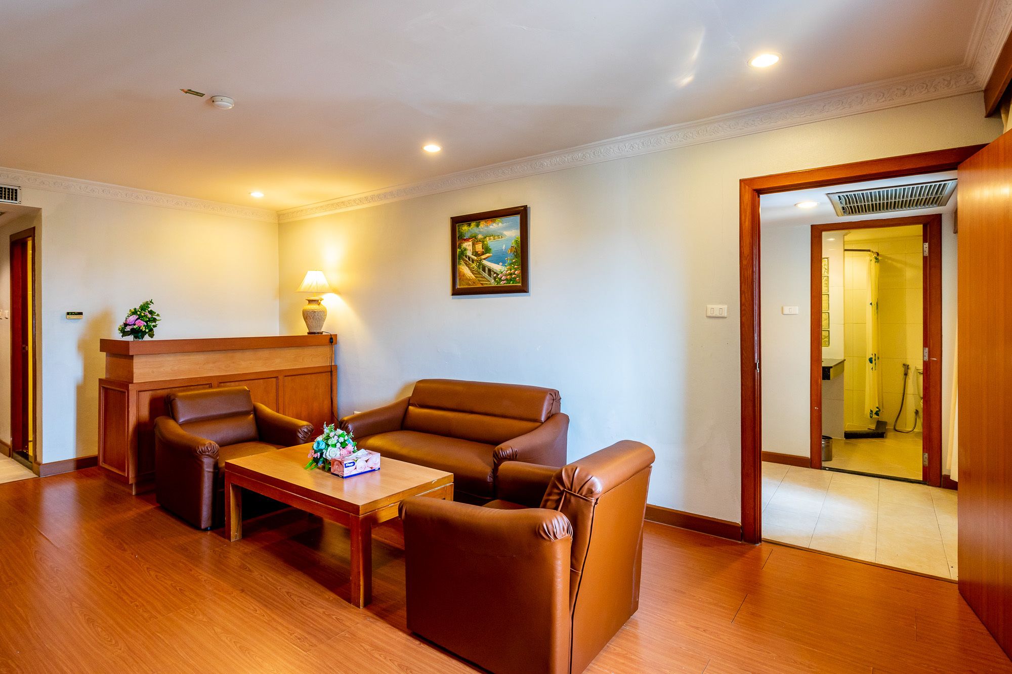 Comodidades do quarto