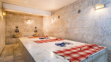 Hammam, salas para massagens/tratamentos