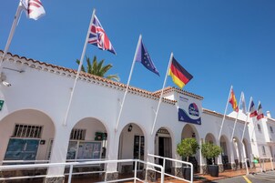 Entrada do alojamento