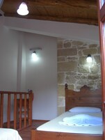 Apartamento, 1 quarto, varanda, vista para a montanha (Katerina) | Secretária, quartos insonorizados, berços/camas para crianças grátis 