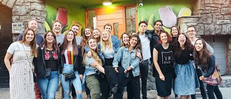 Entrada do alojamento