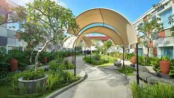 Vista para o jardim