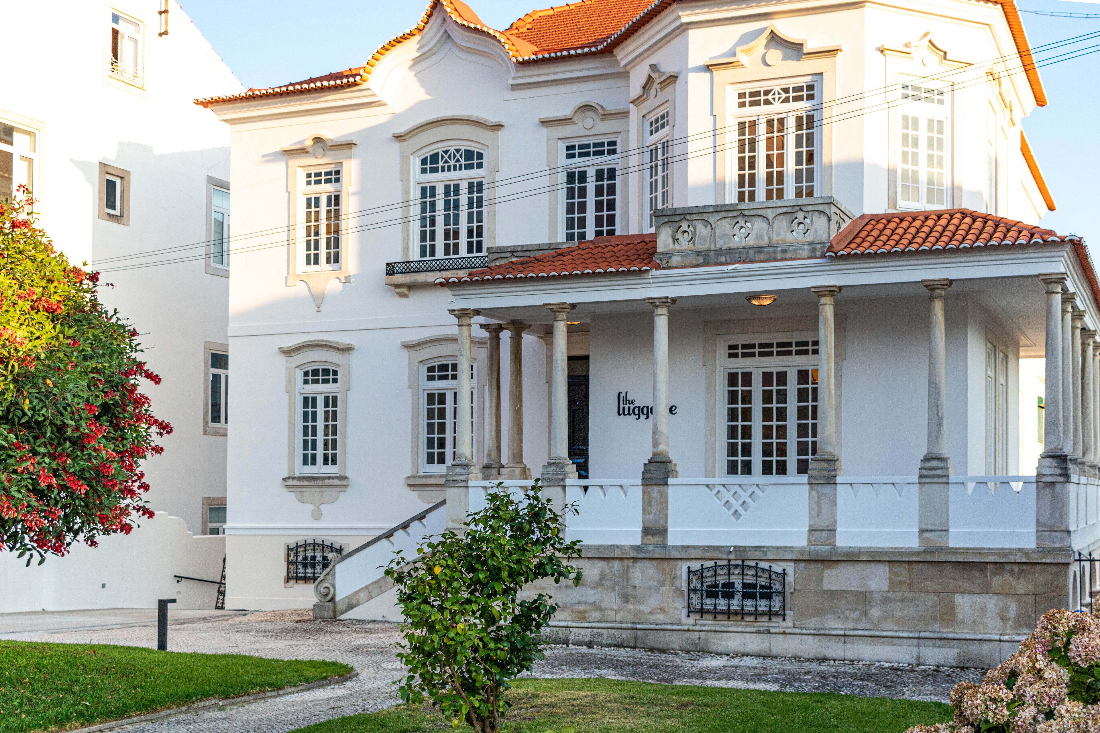 Fachada da propriedade