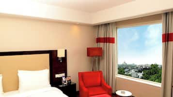 Quarto executivo (Taj View) | 1 quarto, roupas de cama premium, edredons de pluma