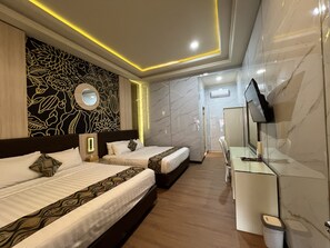 Suite Júnior | Secretária, Wi-fi grátis, roupa de cama fornecida 