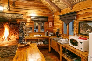 Casa de campo panorâmica, 1 quarto, vista para a montanha | Cozinha americana privada | Cafeteira/chaleira