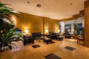 Sala de estar do lobby