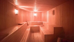 Sala(s) para tratamentos a casais, sauna, banho turco, hammam 