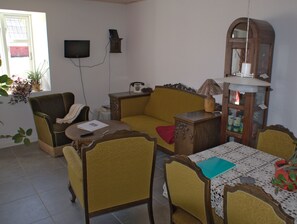 Área de estar no saguão