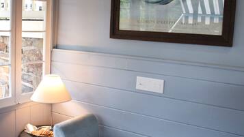 Área de estar no saguão