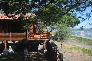 Cabana de Madeira Standard, 1 quarto, vista para o lago, junto ao lago | Exterior
