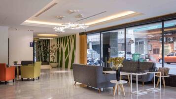 Sala de estar do lobby