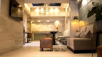 Sala de estar do lobby