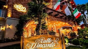 Fachada da propriedade