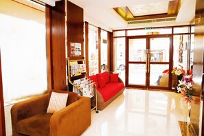 Sala de estar do lobby