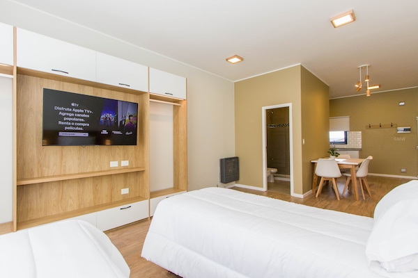 Wi-Fi de cortesia, roupa de cama