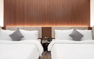 Quarto premium | Cortinas blackout, Wi-Fi de cortesia